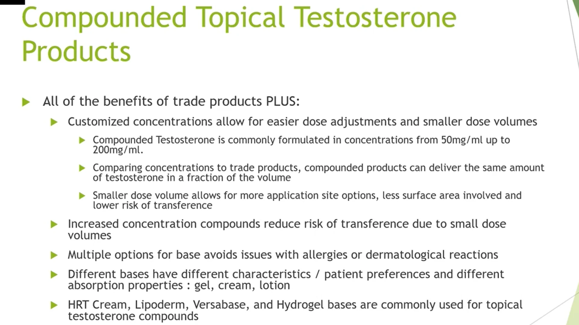 Testosterone Creams and Gels for Men | Excel Male TRT Forum