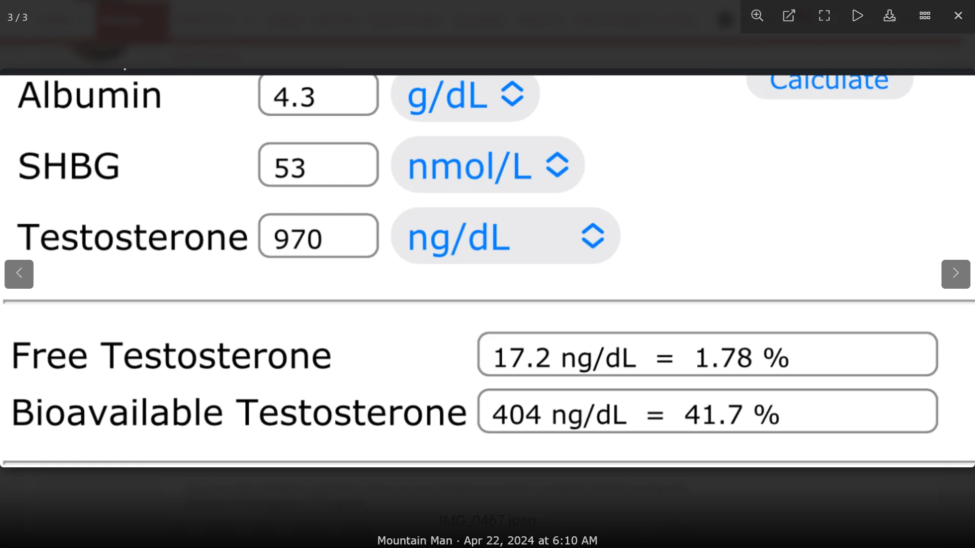 AGE SPECIFIC CALCULATED FREE TESTOSTERONE RANGES IN ADULT MEN | Excel ...