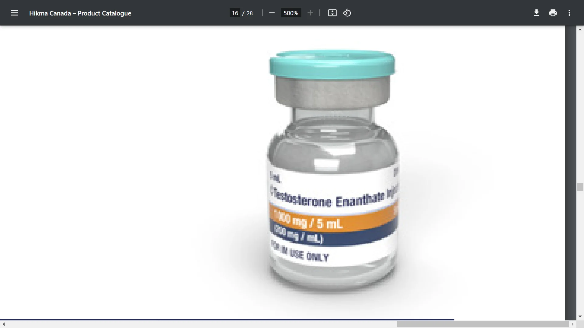 Bausch Health has discontinued production of Delatestryl® in Canada ...