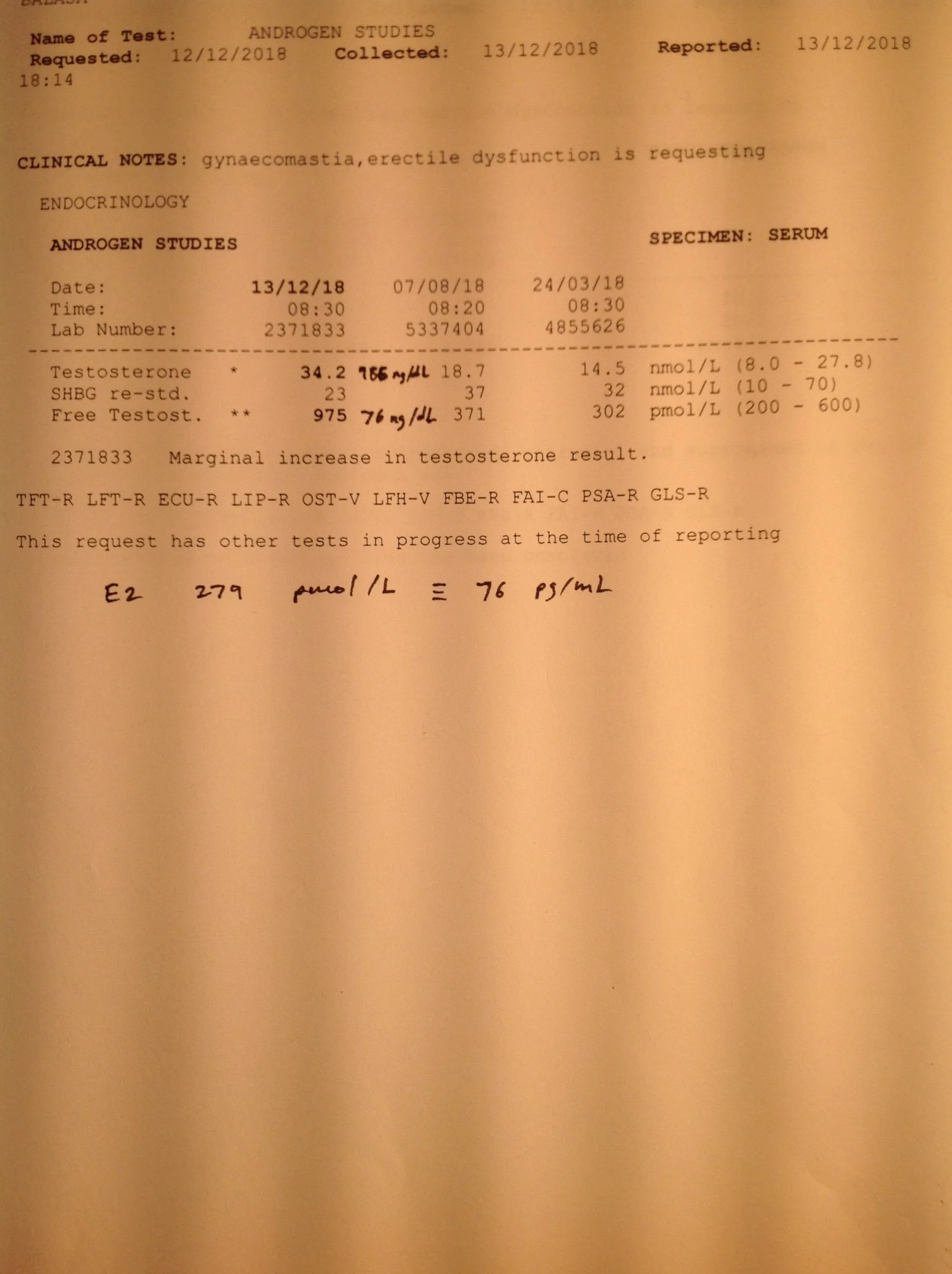 Blood work | Excel Male TRT Forum