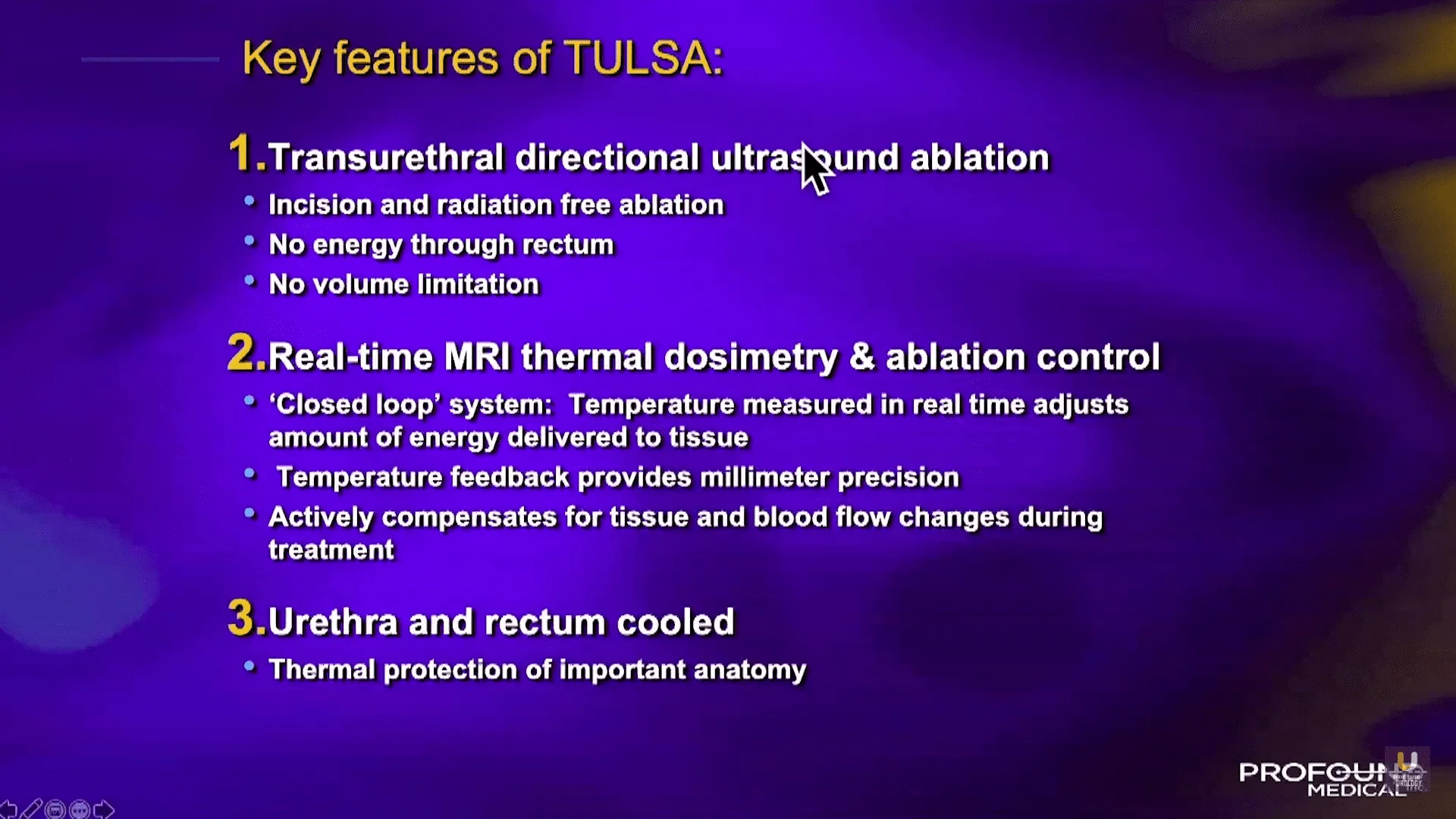 MRI-guided Transurethral Ultrasound Ablation (TULSA) for Prostate ...