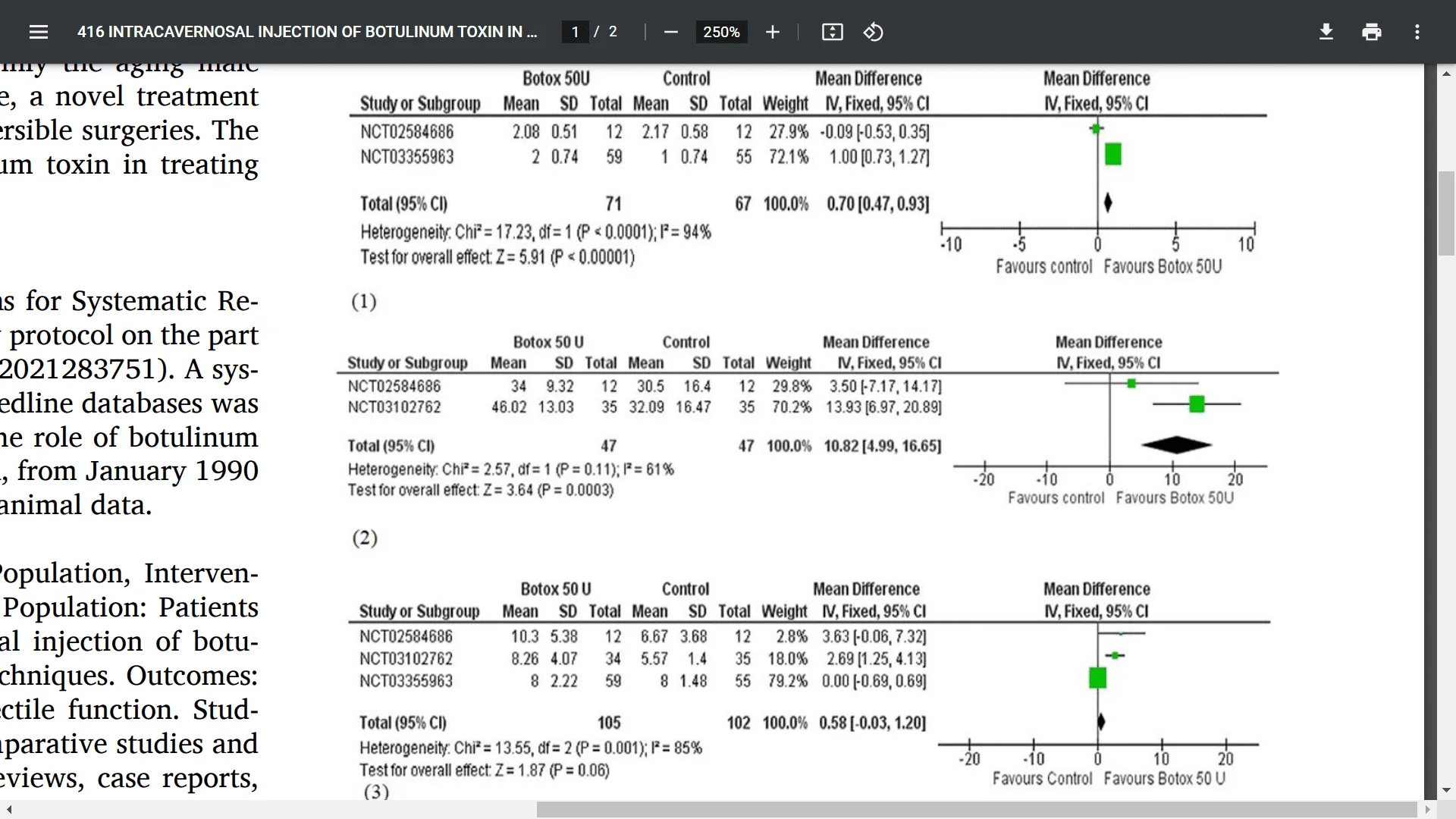 INTRACAVERNOSAL INJECTION OF BOTOX IN THE TREATMENT OF ED | Excel Male ...