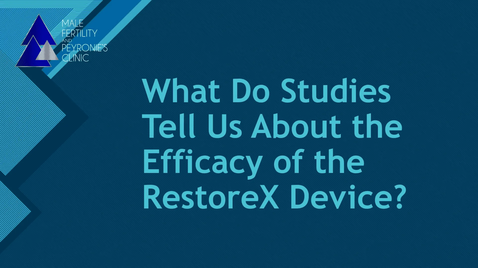 Development and advantages of the RestoreX Penile Traction Device ...