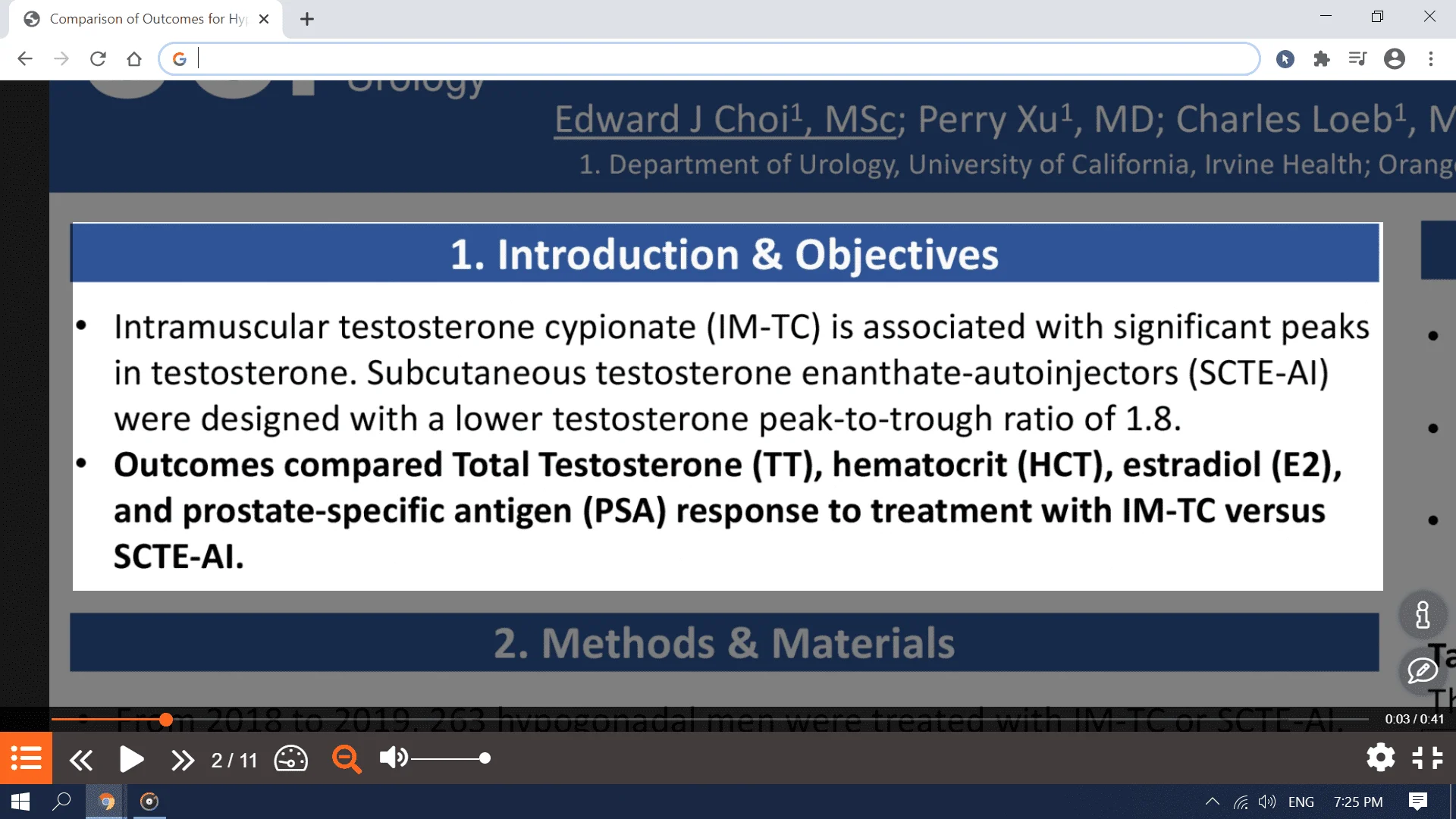 IM versus Sub-q T Injections: Effect on TT, hematocrit, E2, and PSA ...