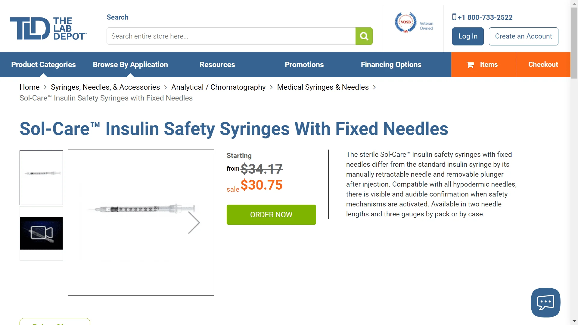 Sol-Care™ insulin safety syringe with fixed needle | Excel Male TRT Forum