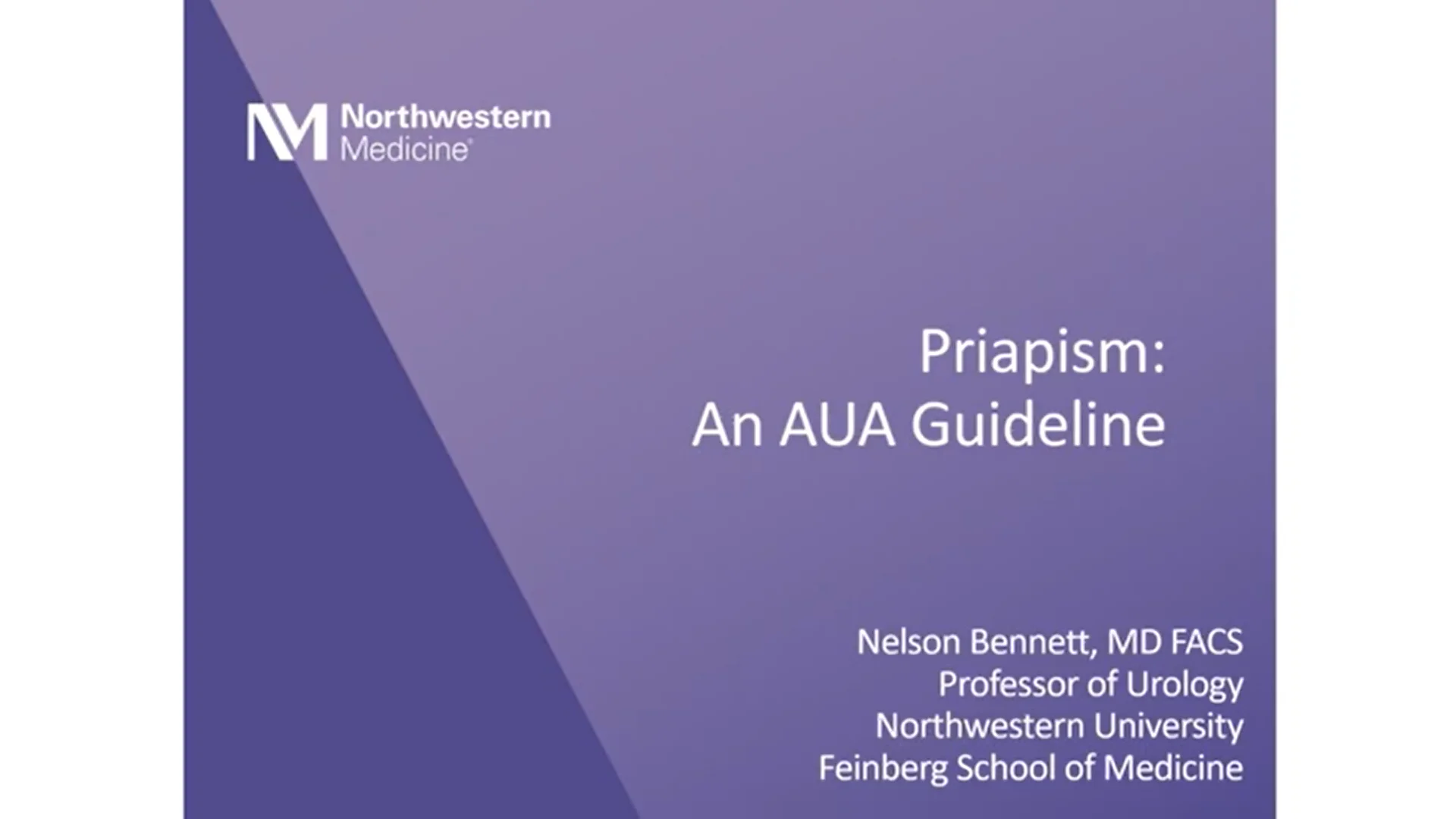 Priapism: An AUA Guideline | Excel Male TRT Forum