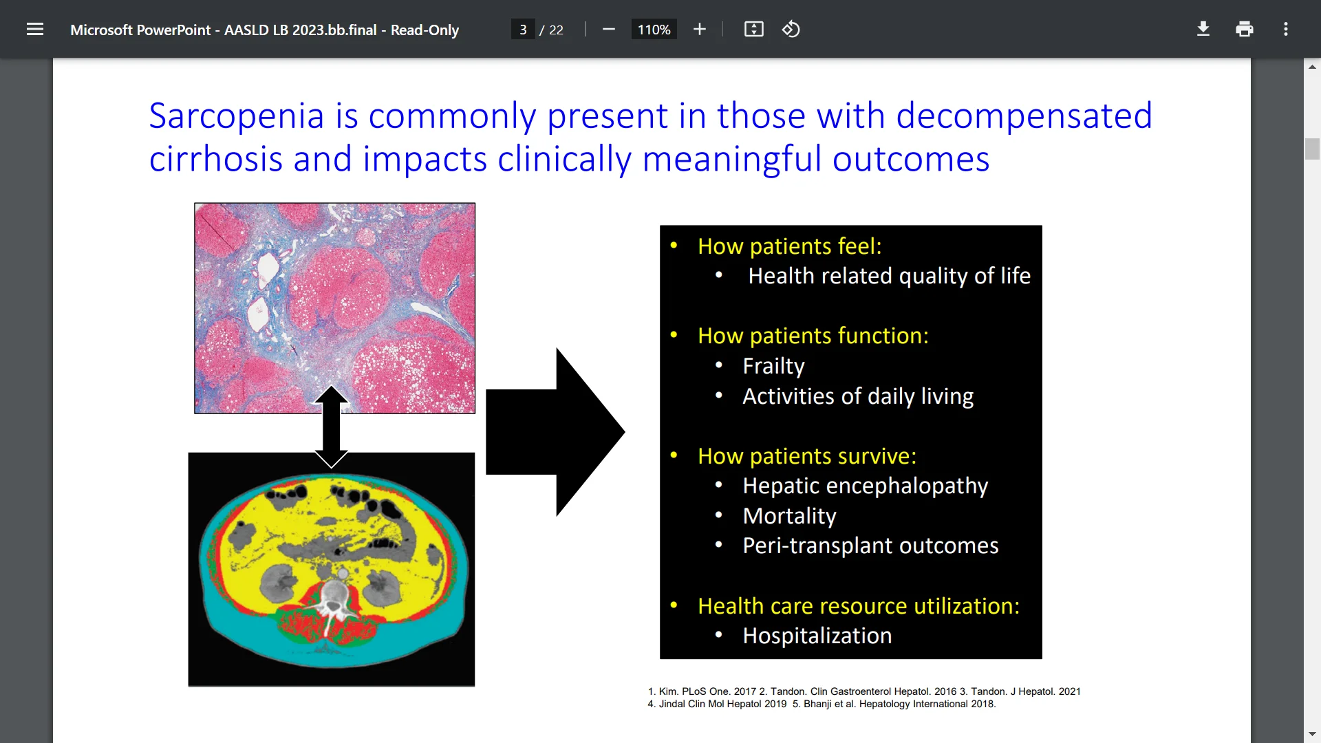 ORAL LPCN 1148 IMPROVES SARCOPENIA AND CLINICAL OUTCOMES INPATIENTS ...