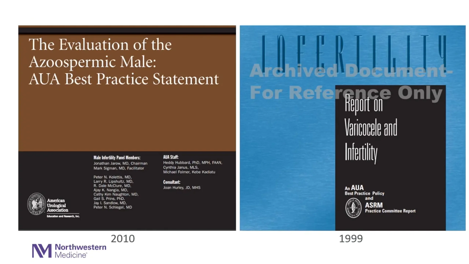 Male Infertility Guidelines - Diagnosis, treatment options, and ...