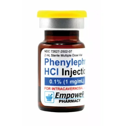 Trimix Antidote-Treatment for Priaprism: PHENYLEPHRINE HCL INJECTION ...