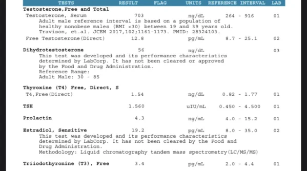 High reverse T3 the cause of high SHBG? | Excel Male TRT Forum