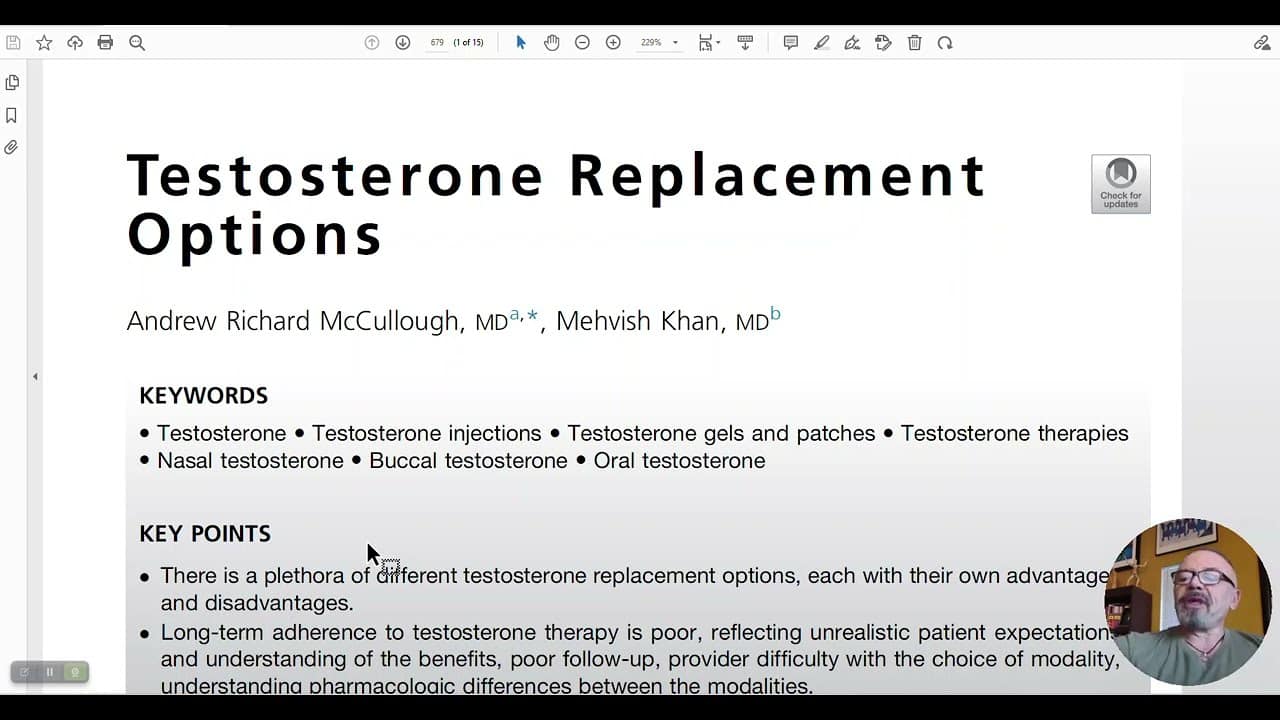 FDA Approved Testosterone Replacement Products in the U.S.: Review by ...